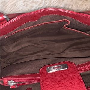Ecco | Bags | Ecco Red Purse | Poshmark